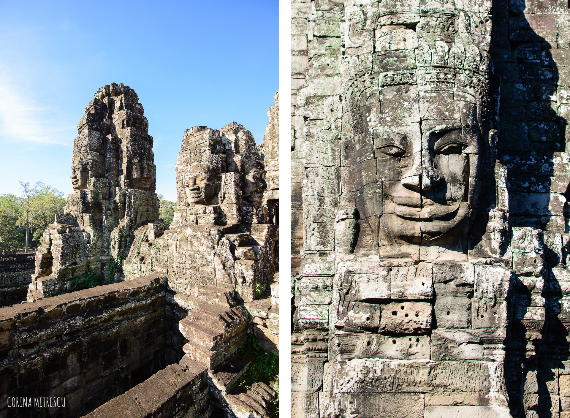 Bayon – the temple of 216 faces at Angkor, Cambodia | PhotoCory