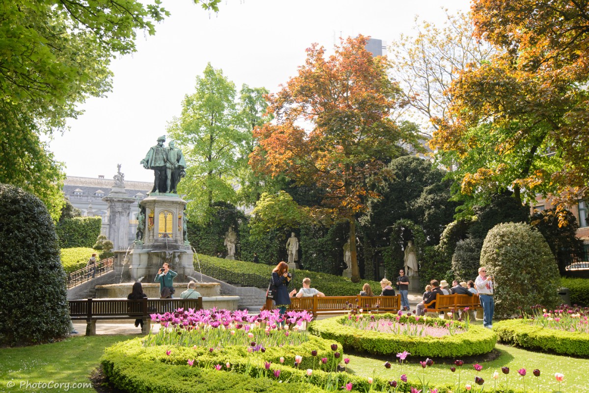 Petit Sablon Garden in Brussels, Belgium | PhotoCory